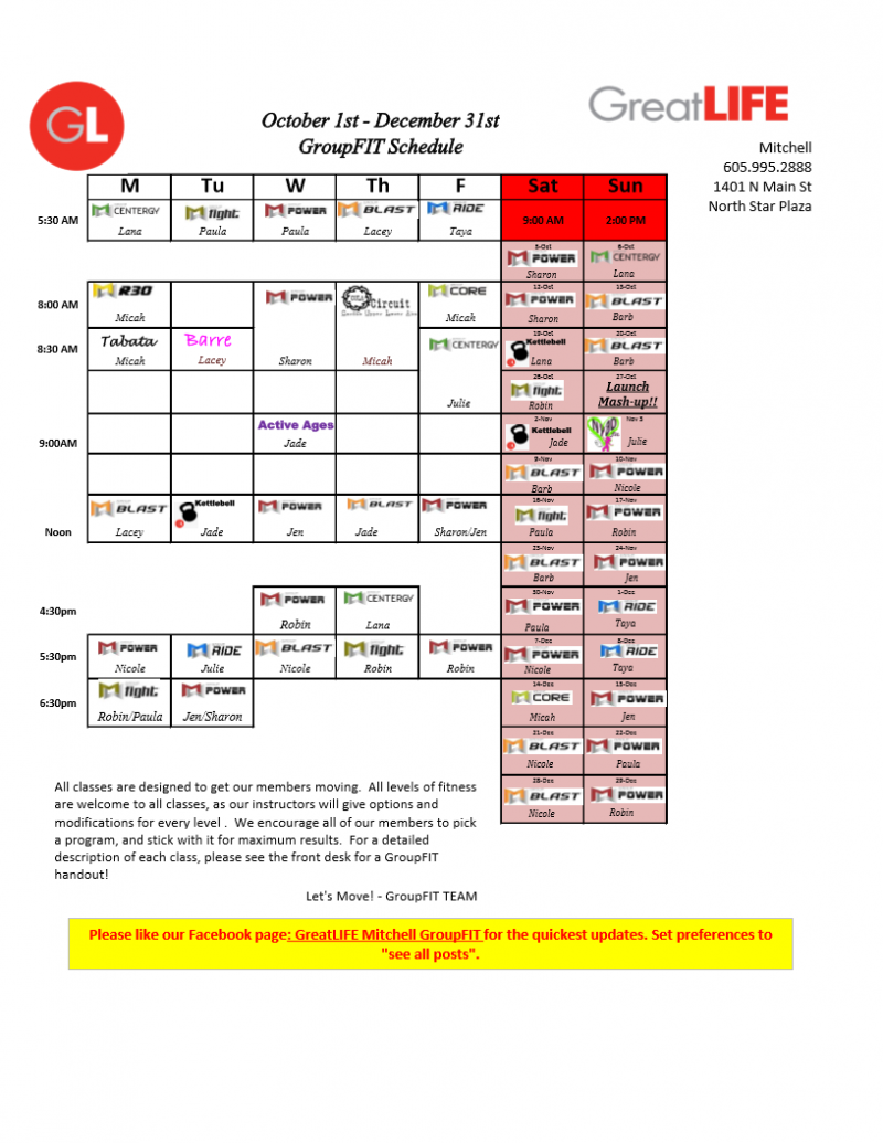 GreatLIFE Golf & Fitness – – Unlimited Golf & Fitness